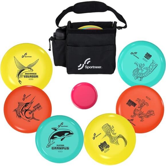 Games | Disc Golf Set Disc Golf Starter Set 6 Pack With Putter Midrange ...